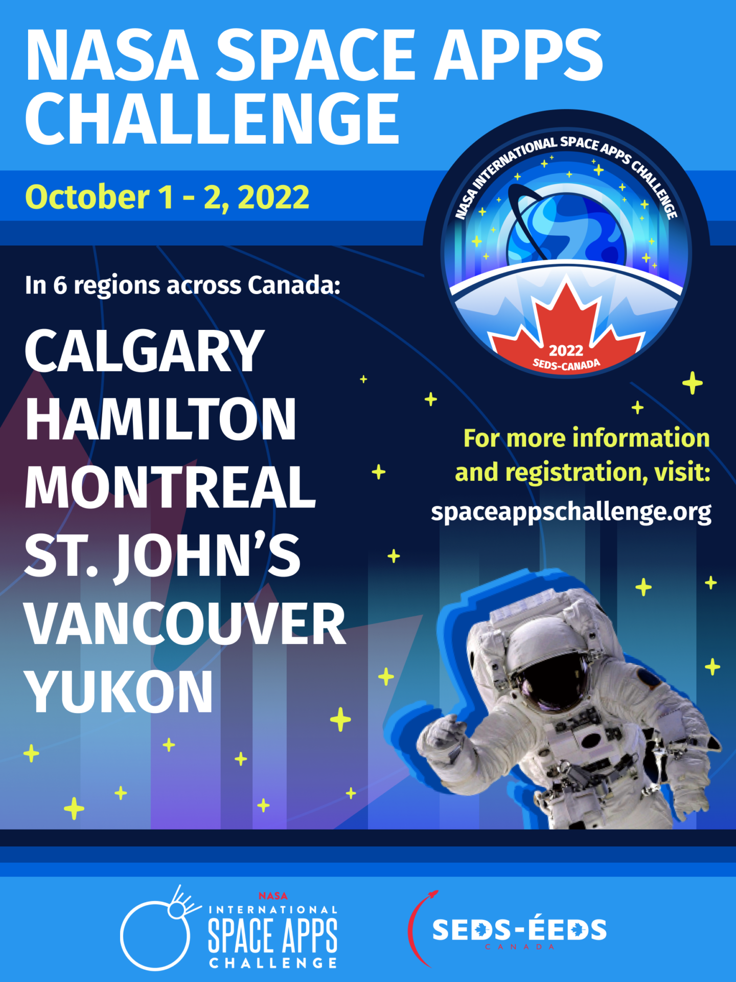 SEDS Canada – Students for the Exploration and Development of Space ...